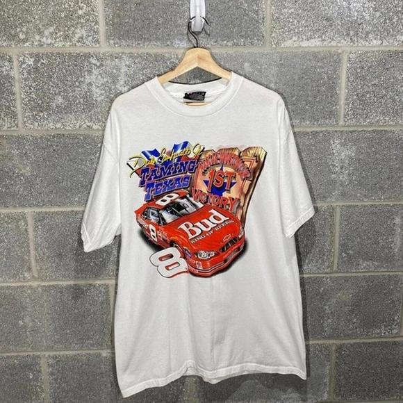 LaraCoey | Shirts | Dale Earnhardt Jr Taming Texas First Win Nascar ...